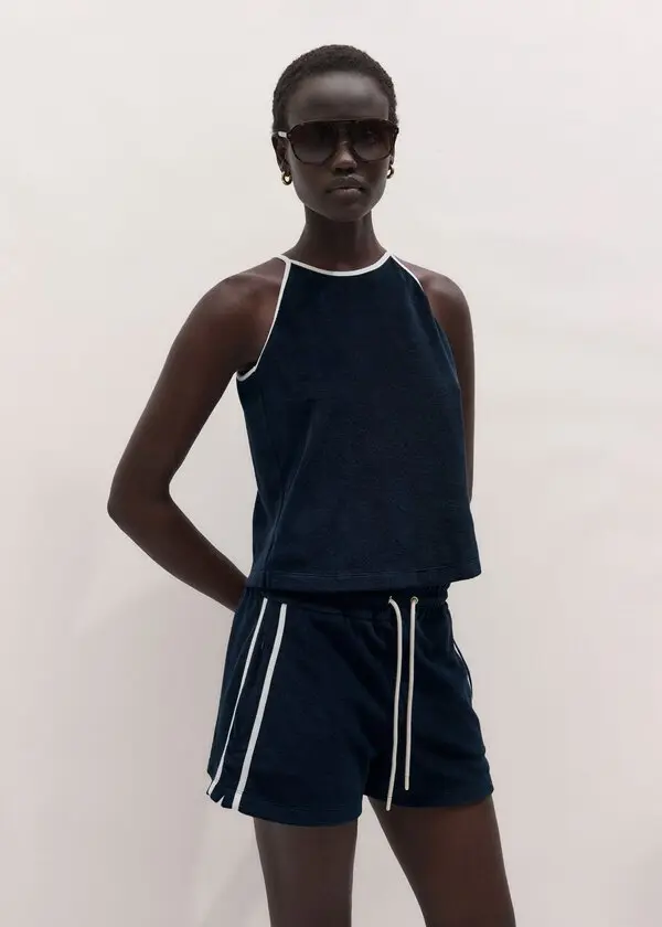 ME+EM Rib Trim Track Short