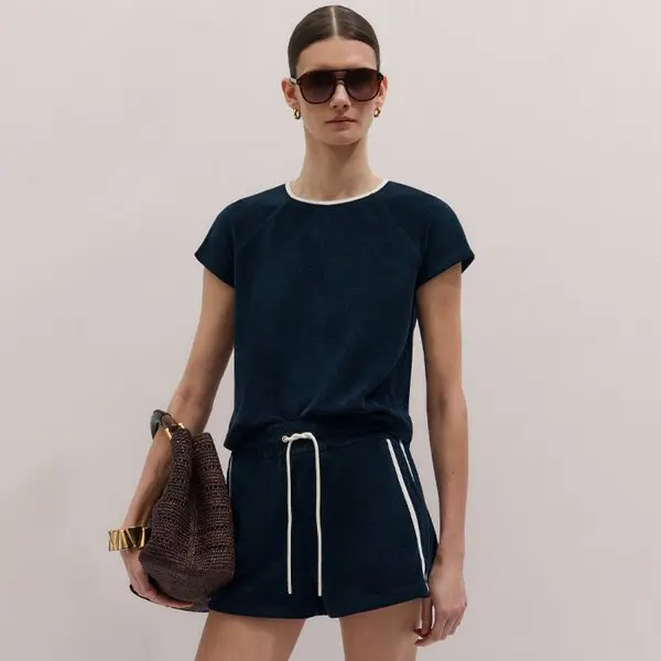 ME+EM Rib Trim Track Short