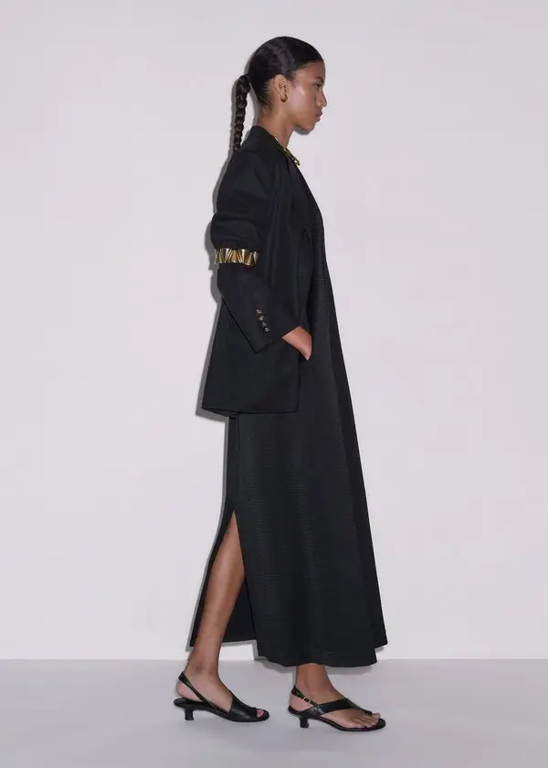 ME+EM Halterneck Shift Maxi Dress