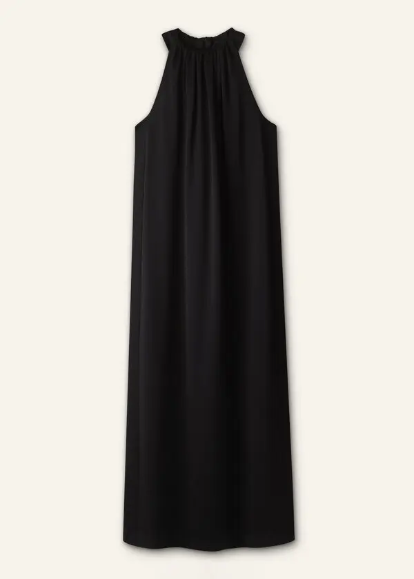 ME+EM Halterneck Shift Maxi Dress
