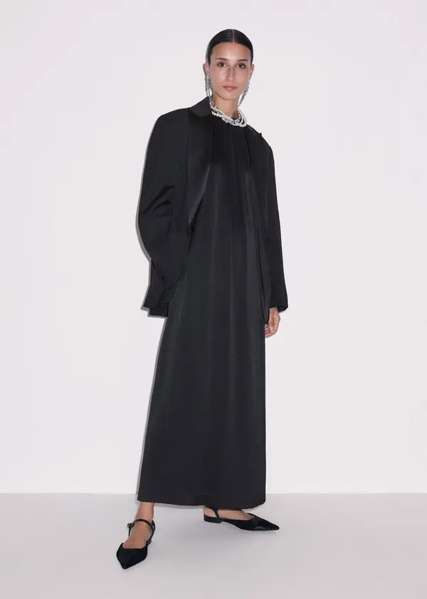 ME+EM Halterneck Shift Maxi Dress
