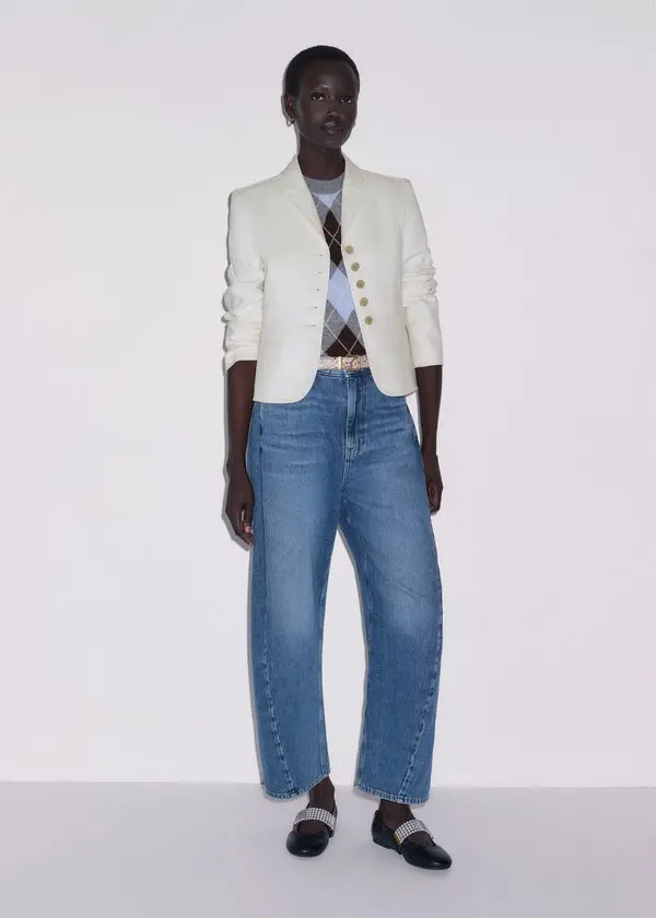 ME+EM Fitted Utility Jacket - Ivory