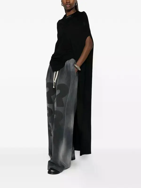 DARKPARK Panelled Draped Coat