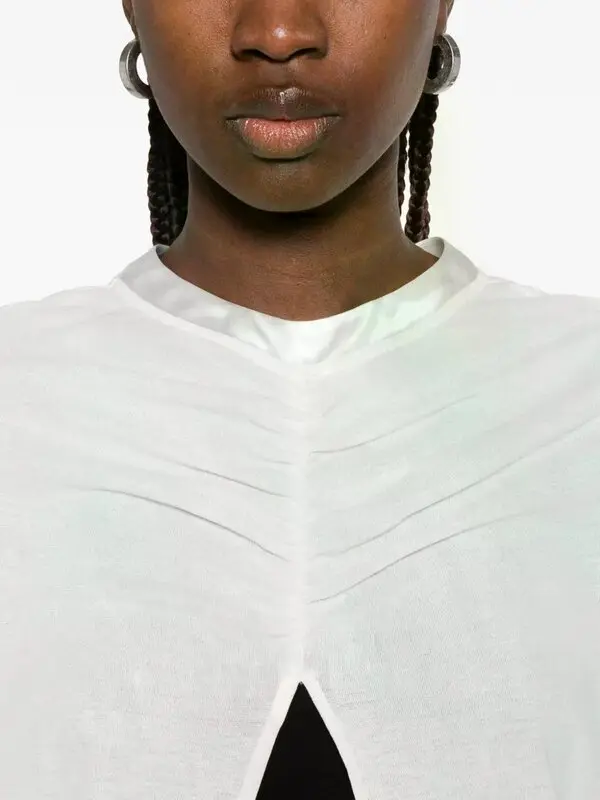 DARKPARK Draped Collar Coat