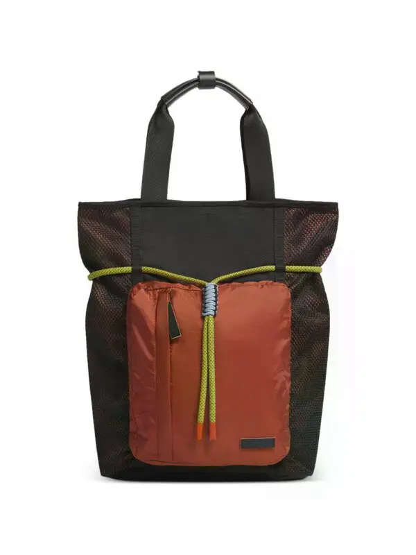 Marni Mesh-panels Tote Bag - Black