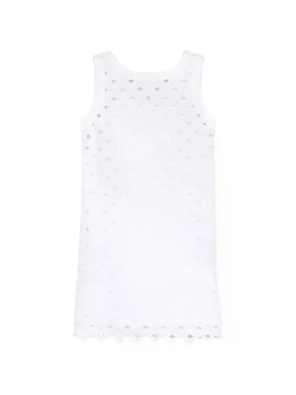 Max Mara Cut Out Dress - White