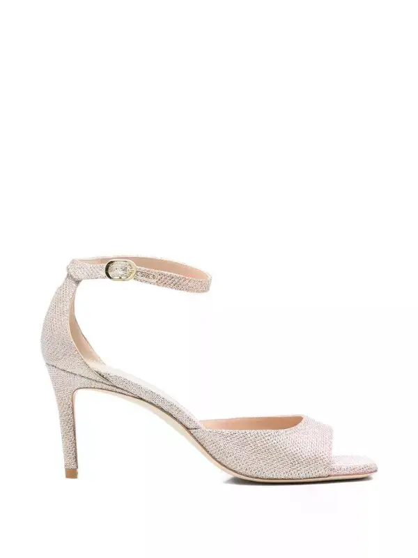 STUART WEITZMAN Nudistia Ankle-strap Sandals - Neutrals