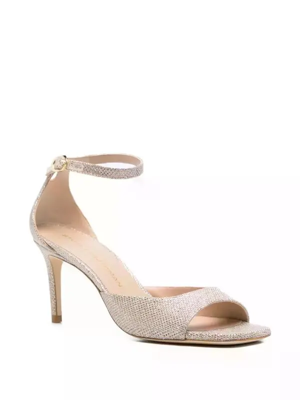STUART WEITZMAN Nudistia Ankle-strap Sandals - Neutrals