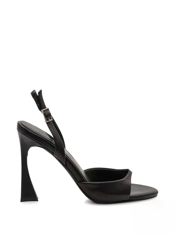 Jeffrey Campbell Augustine Buckle Strap Sandals - Black