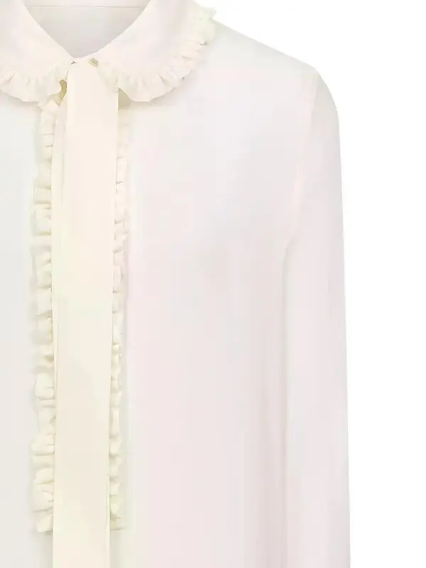 Elie Saab Ruffled Shirt