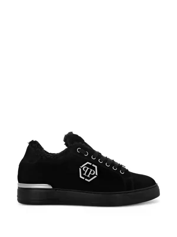 Philipp Plein Lace-up Low Top Sneakers - Black