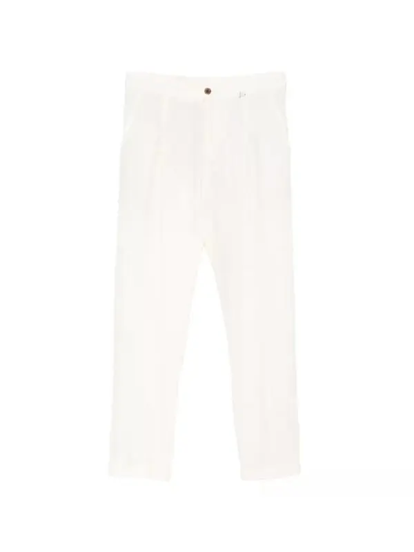 MYTHS Pleated Trousers - Neutrals