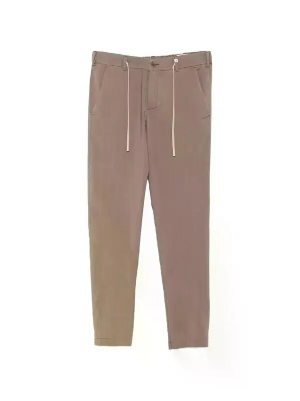 MYTHS Drawstring Trousers - Brown