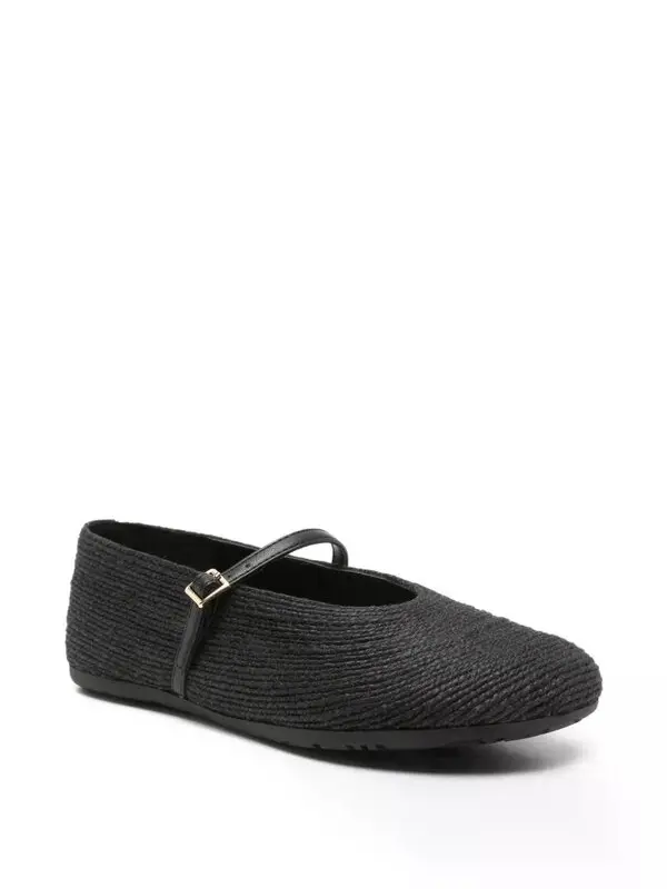 PALOMITAS BY PALOMA BARCELÒ Raffia Ballet Flats
