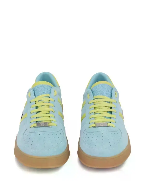 Philipp Plein Stripe Logo Sneakers - Blue