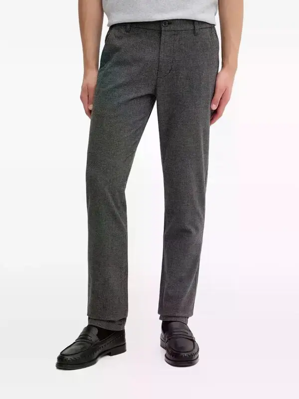 Marc O'polo Check Trousers - Grey