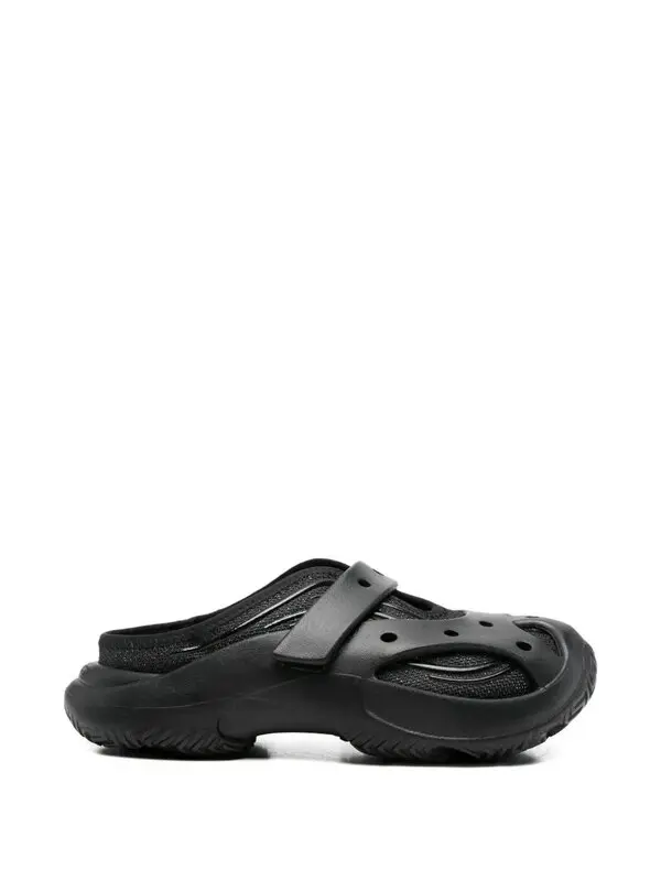 CROCS Caged Strap Clogs - Black