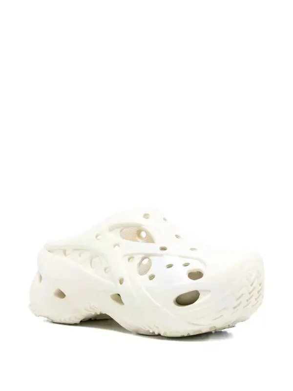 CROCS Caged Perforated Clogs - Neutrals