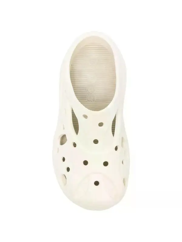 CROCS Caged Perforated Clogs - Neutrals