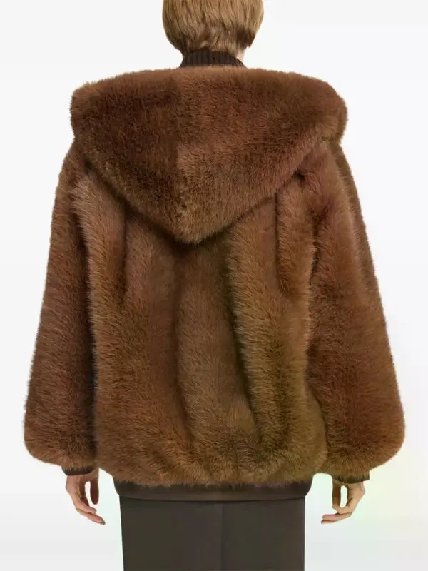 Elie Saab Hooded Zip-up Jacket