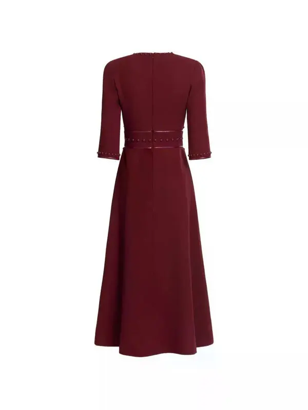 Elie Saab Stud-embellished Midi Dress