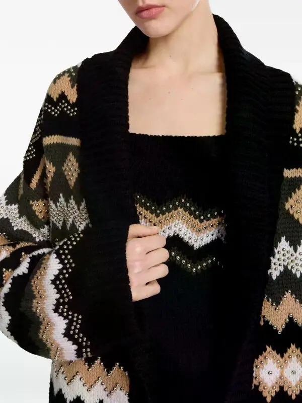 Elie Saab Stud-embellished Cardigan