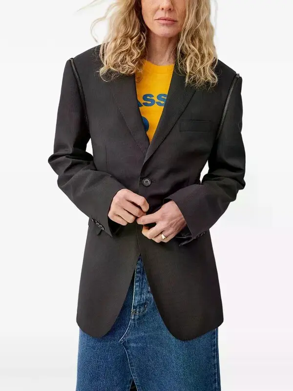 BETTTER Upcycled Transformer Blazer - Grey