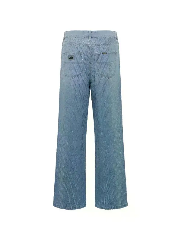 LOIS Dip Dye Crystal Jeans