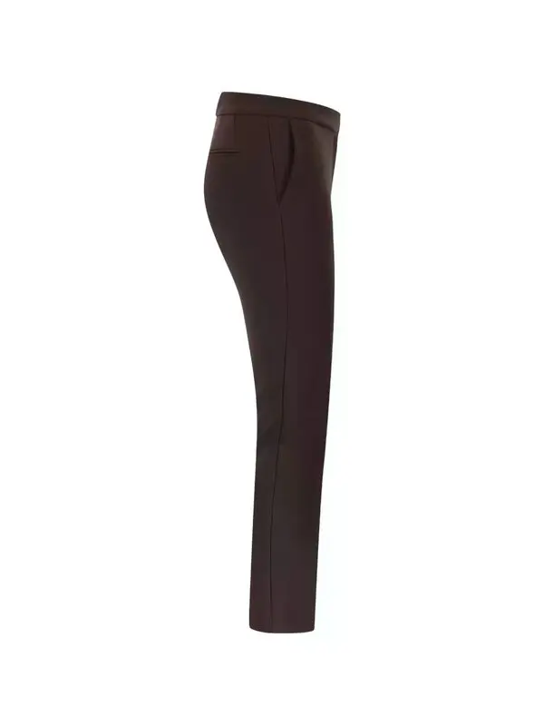 Elisabetta Franchi Straight-leg Trousers - Brown