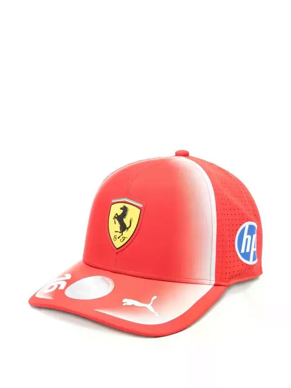 PUMA Logo-patch Baseball Cap - Red
