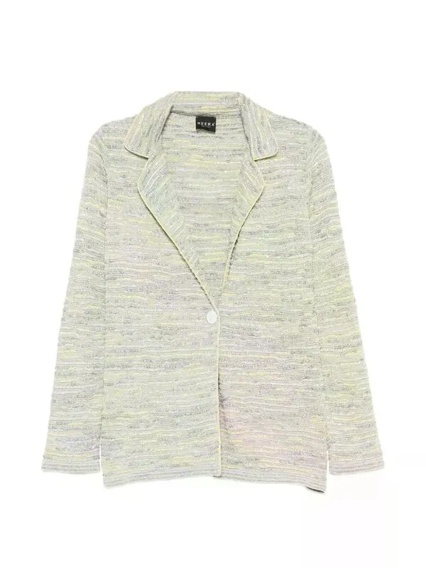 NEERA Bouclé Lurex Blazer