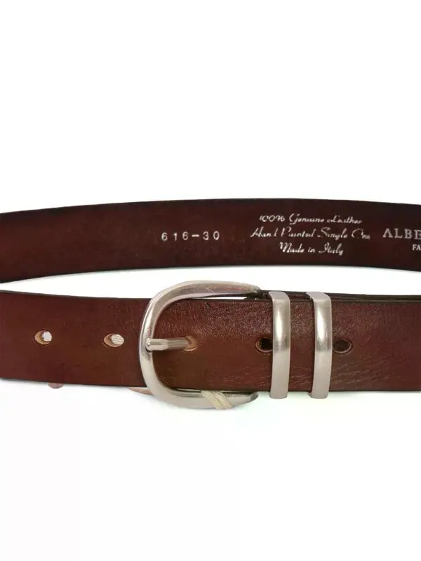 ALBERTO LUTI Leather Belt