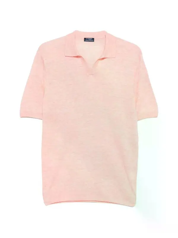 BARBA NAPOLI V-neck T-shirt - Pink