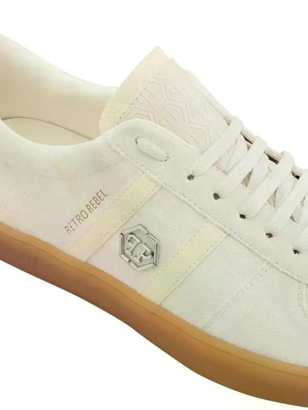 Philipp Plein Retro Rebel Low-top Sneakers - Neutrals