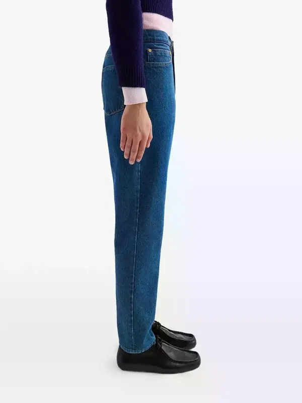 JIL SANDER Logo-patch Jeans - Blue