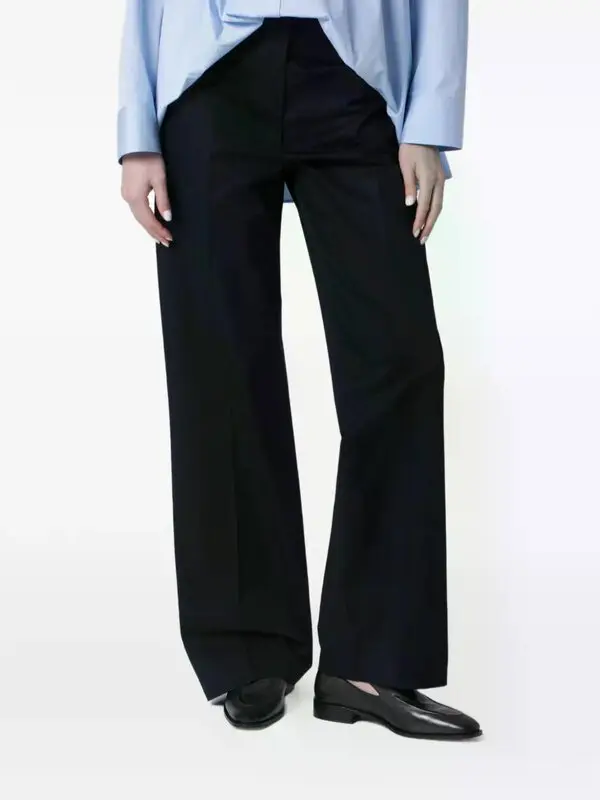PT TORINO Flared Trousers - Blue