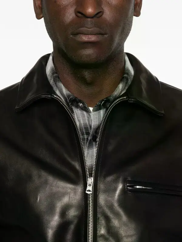 NEIGHBORHOOD Leather Sports Jacket