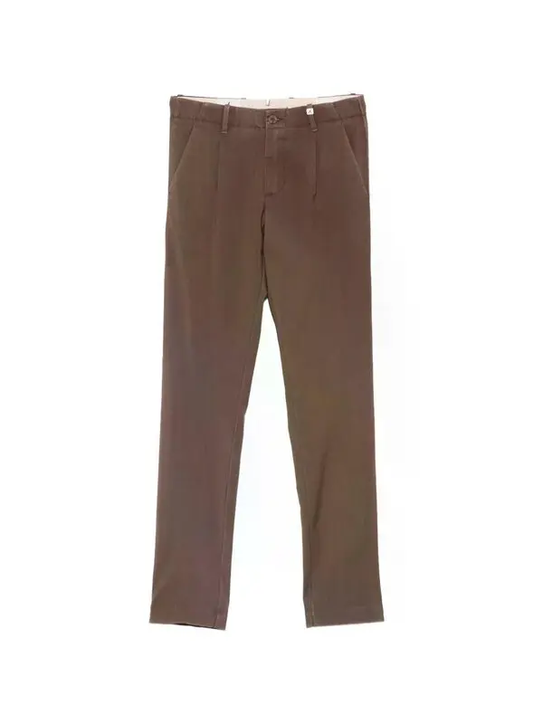MYTHS Pleated Trousers - Brown