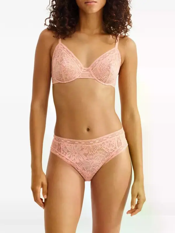 ERES Somptueuse Lace Full-cup Bra - Pink