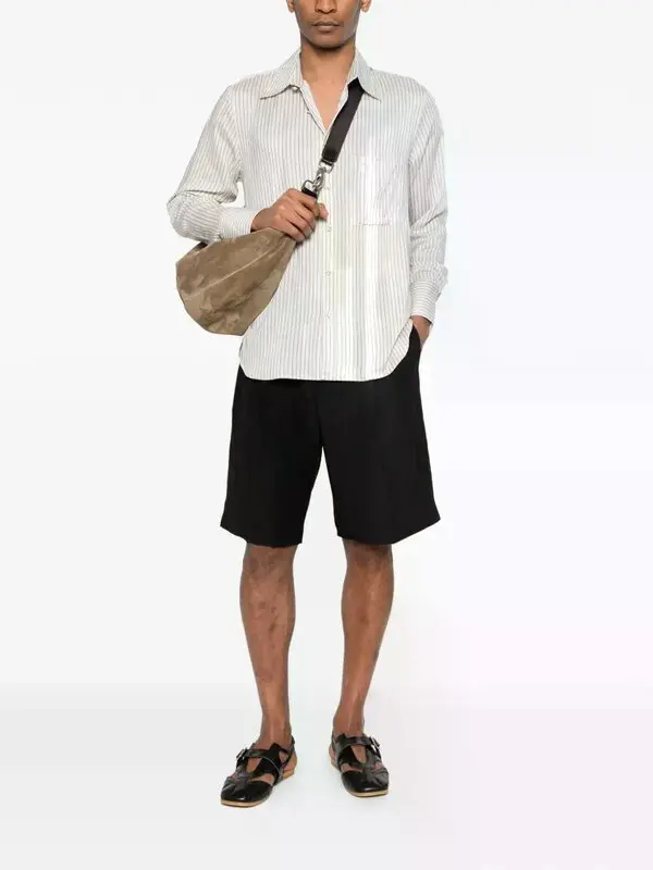 Sandro Striped Loose-fit Shirt