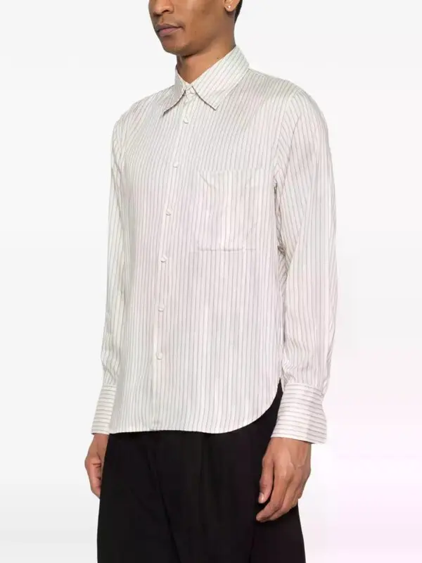 Sandro Striped Loose-fit Shirt