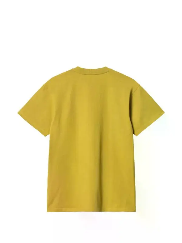 Carhartt Work In Progress Logo-embroidered T-shirt - Yellow
