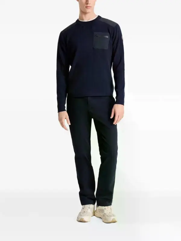 Fusalp Tevan Chest-pocket Sweater - Blue