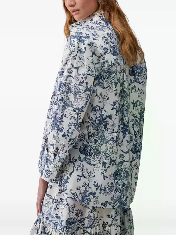 Liu Jo Printed Poplin Shirt