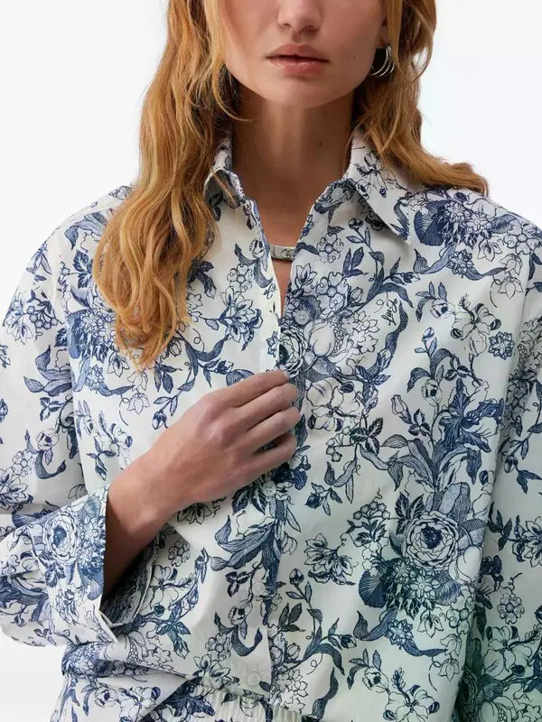 Liu Jo Printed Poplin Shirt