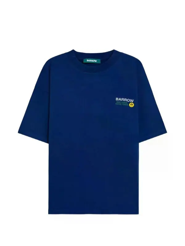 BARROW Crew Neck T-shirt - Blue