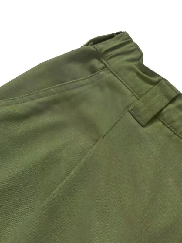 SERVICE WORKS Drill Waiters Pleated Trousers