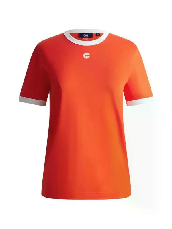 Fusalp Contrast-trimmed T-shirt - Orange