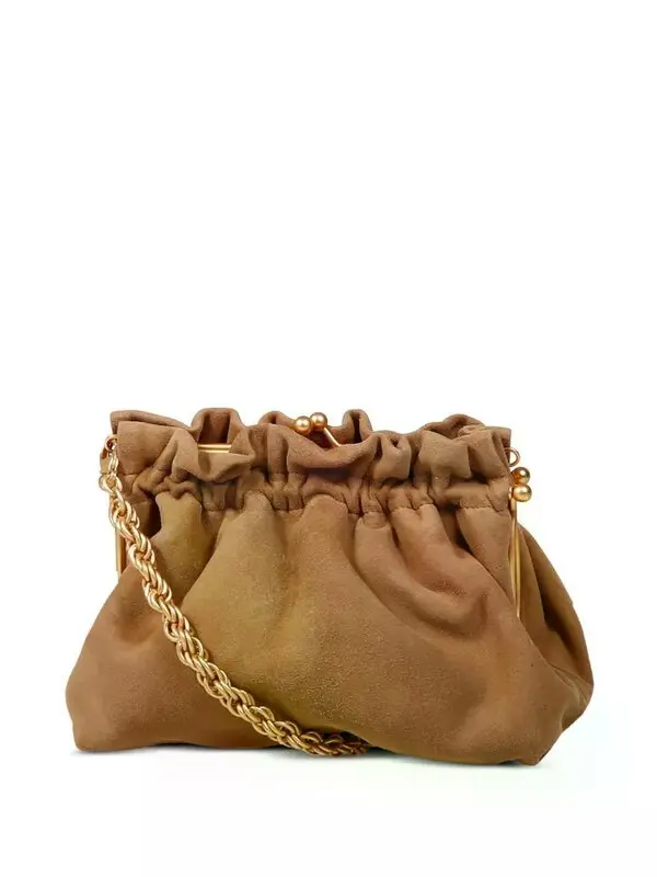 AMATO DANIELE Raviolo Clutch Bag - Neutrals