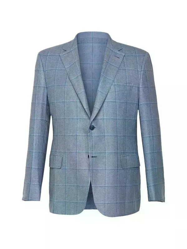 Brioni Check-pattern Blazer